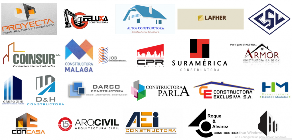 Los mejores logotipos de empresas constructoras en Lima » Logotipos en Lima