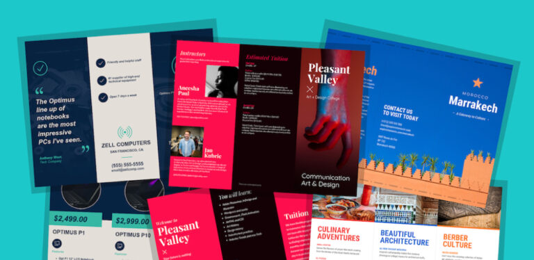 ¿Cómo hacer un correcto brochure o folleto? - LOGOTIPOS EN LIMA